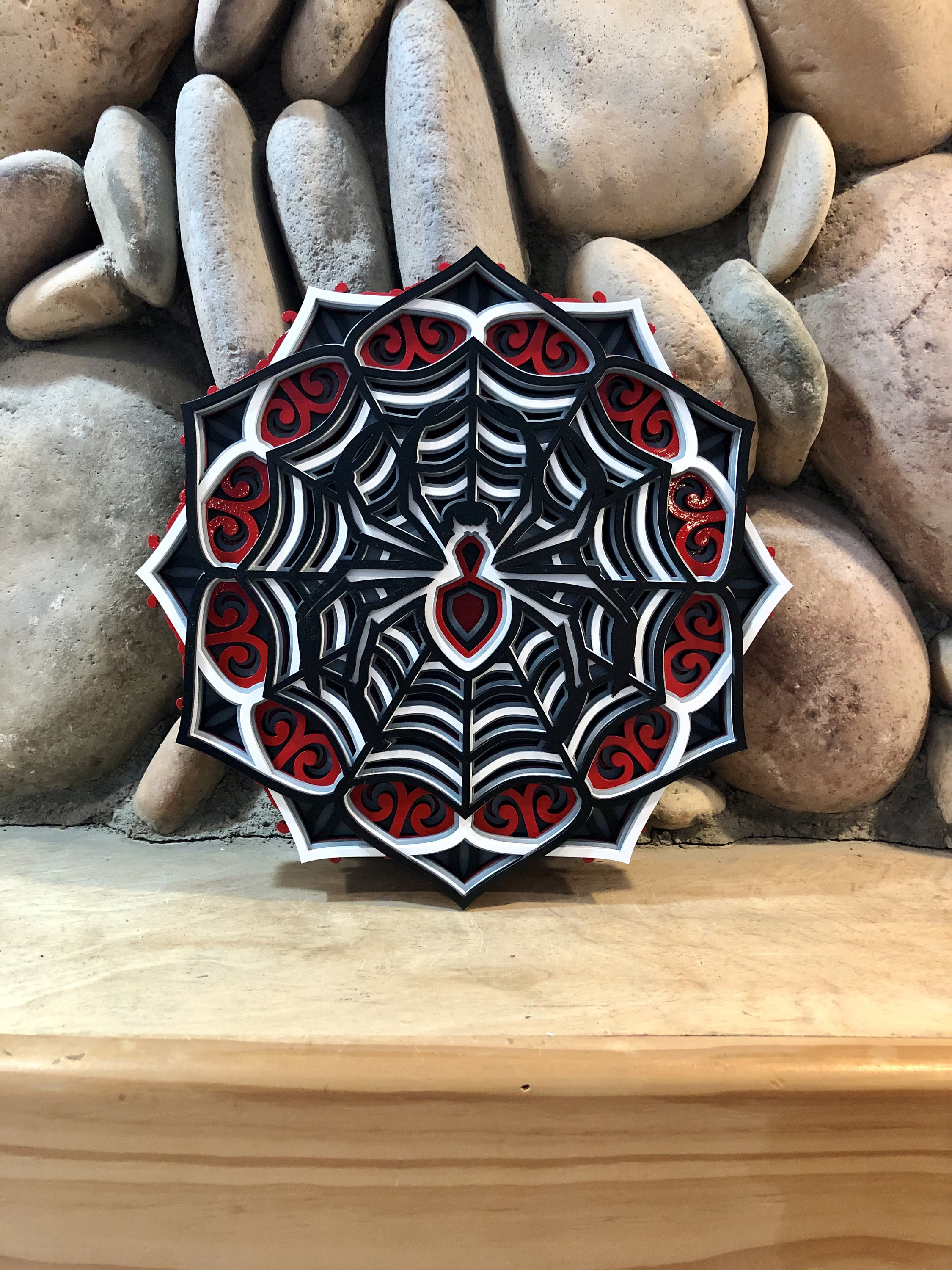 3D Spiderweb Mandala - Etsy