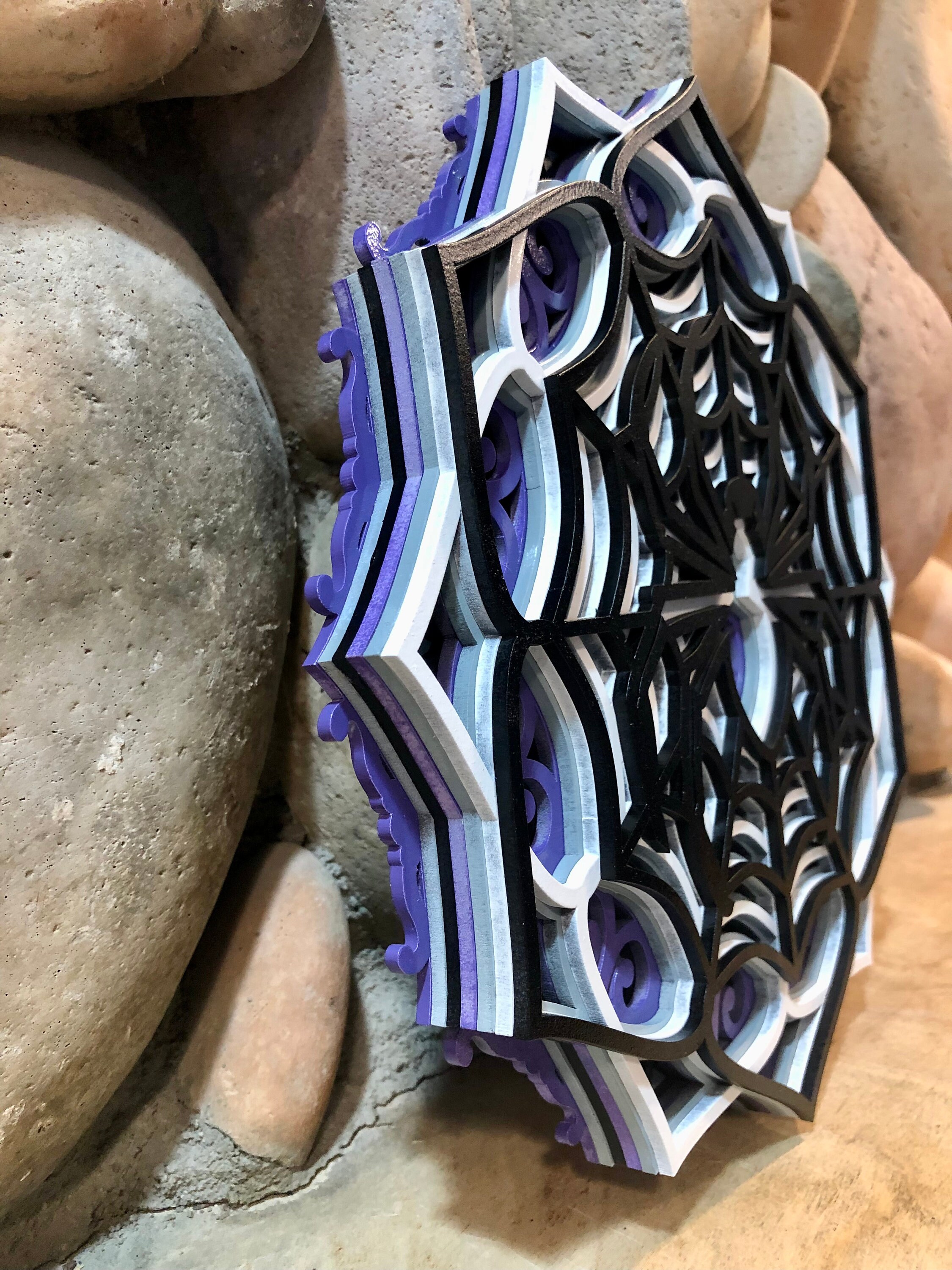 3D Spiderweb Mandala - Etsy