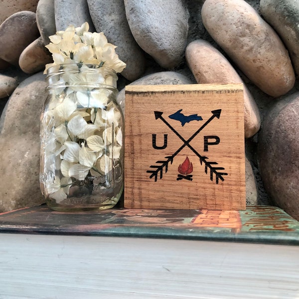 Wood Michigan Laser Art - Etsy