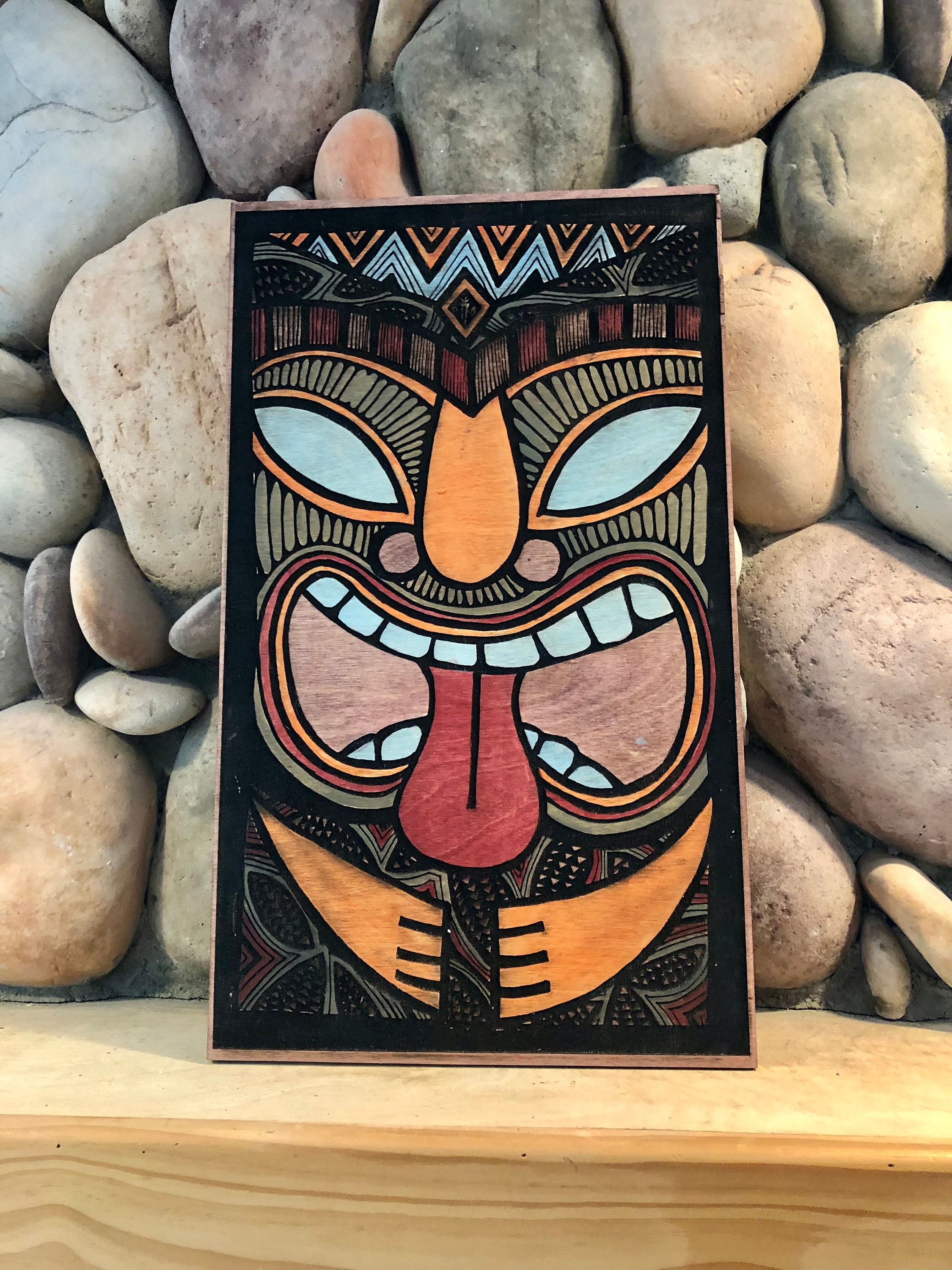 Tiki Wall Art - Etsy