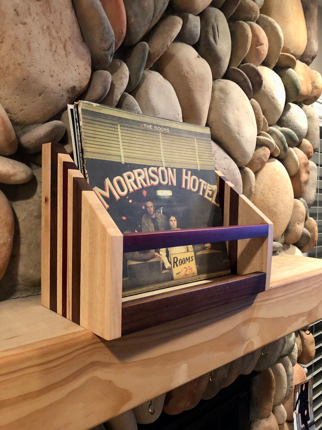 Exotic Hardwood Record Display - Etsy