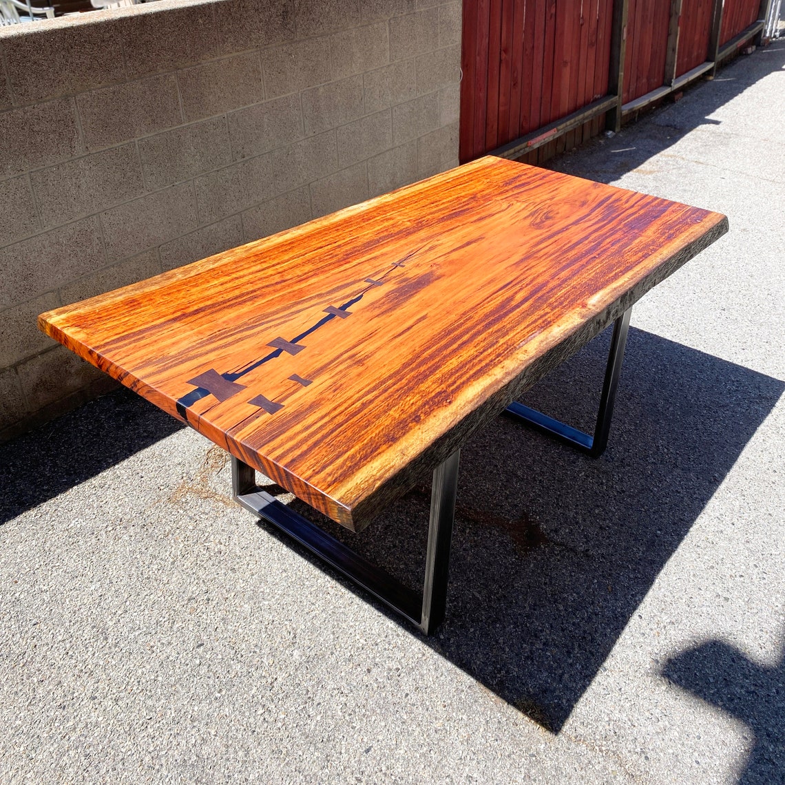 Conference/dining Room Live Edge Table - Etsy