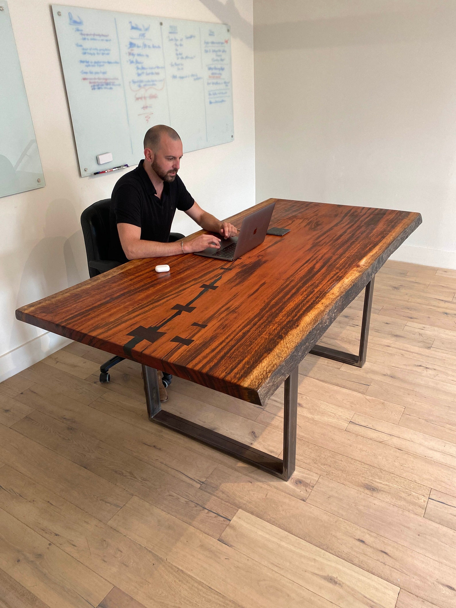 Conference/dining Room Live Edge Table - Etsy