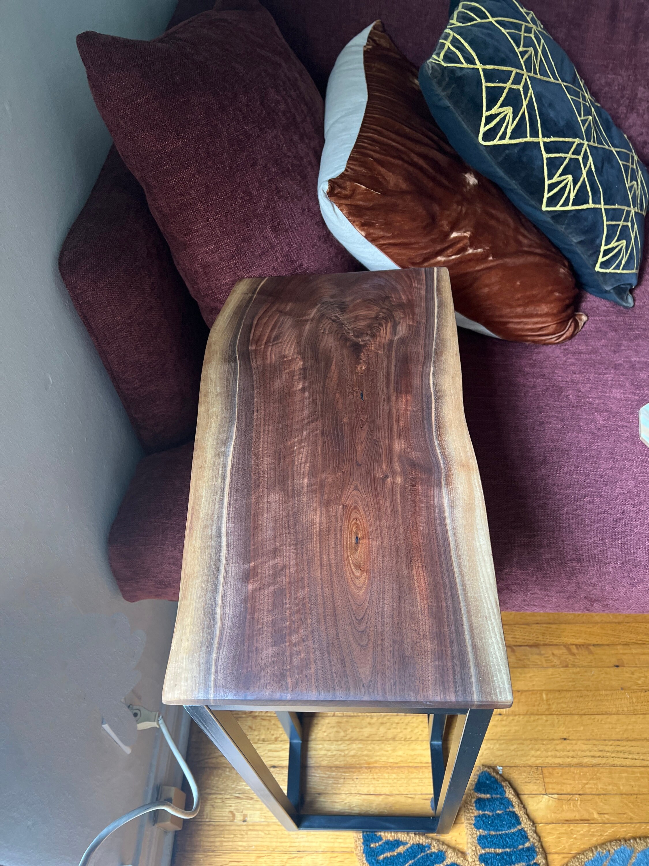 Custom Live Edge C -table - Etsy