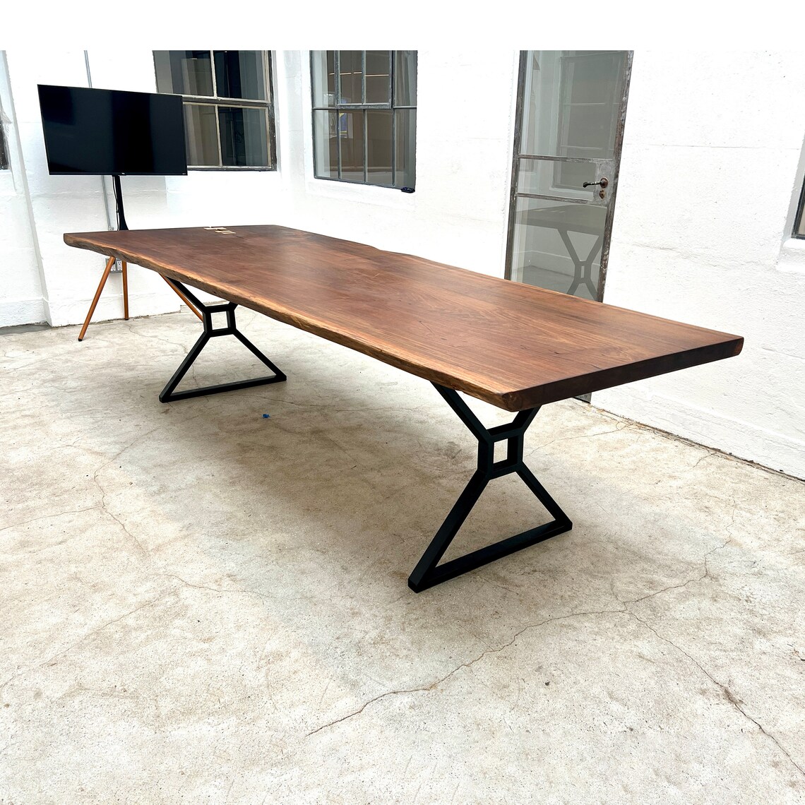 Conference/dining Room Live Edge Table - Etsy