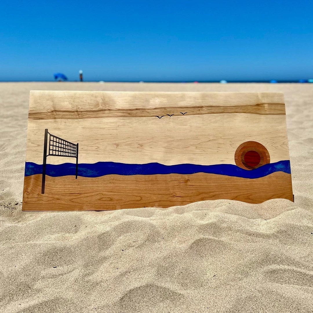 Beach Sunset Wood Table Top - Etsy