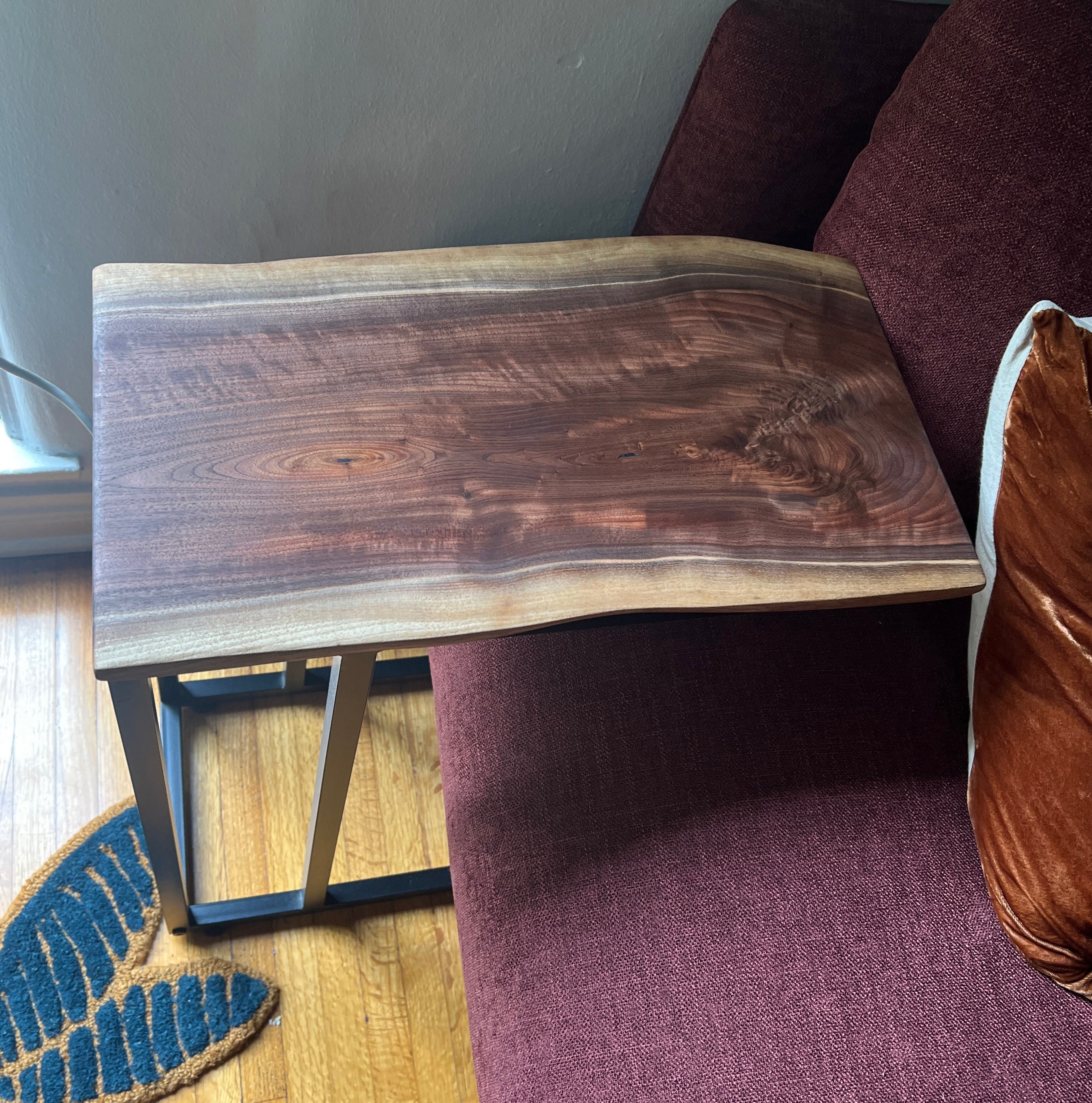 Custom Live Edge C -table - Etsy