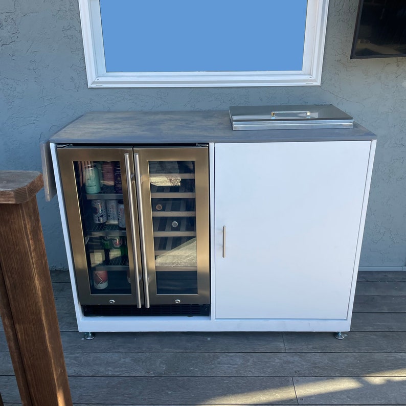 Rustic Bar Cabinet - Etsy