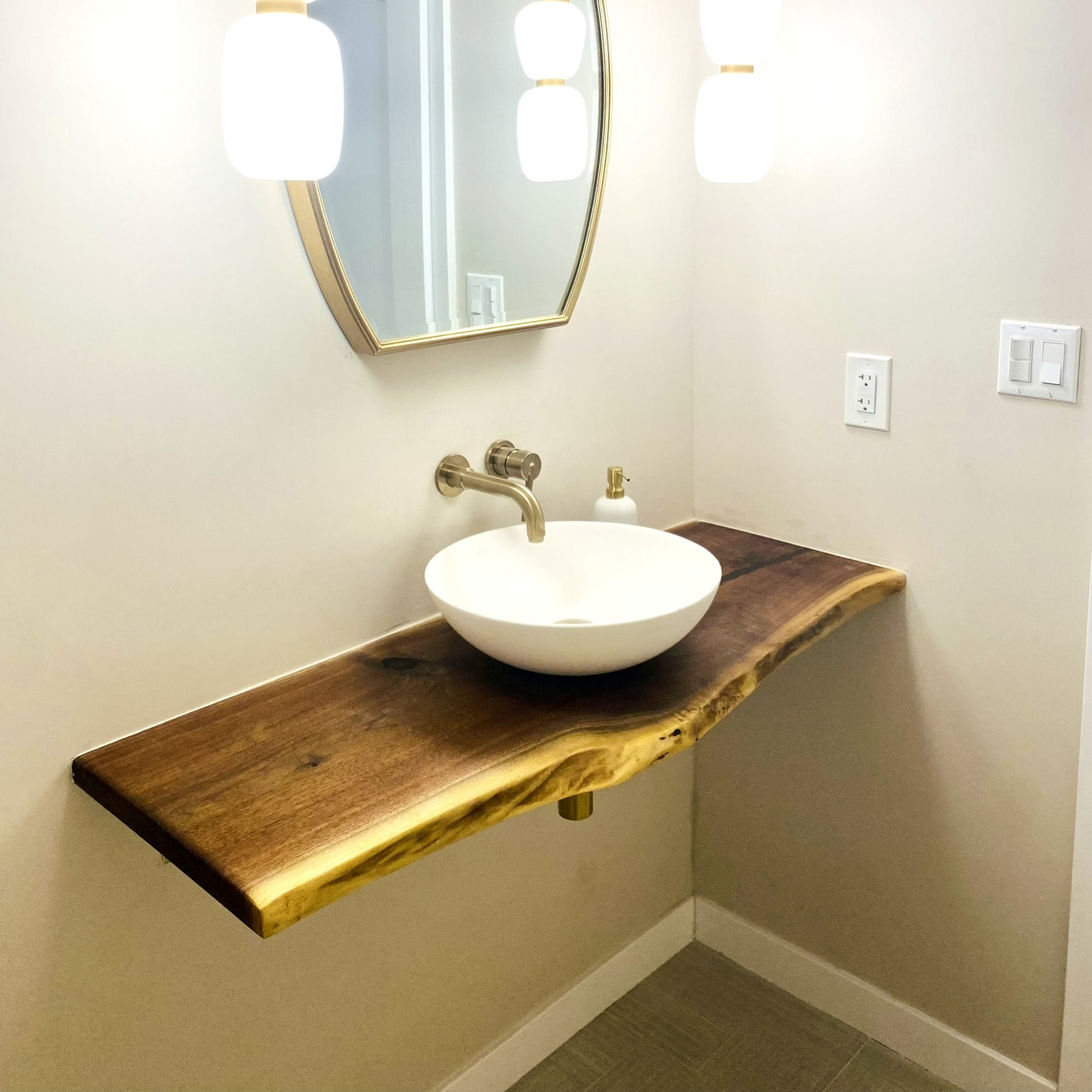 Live Edge Vanity - Etsy