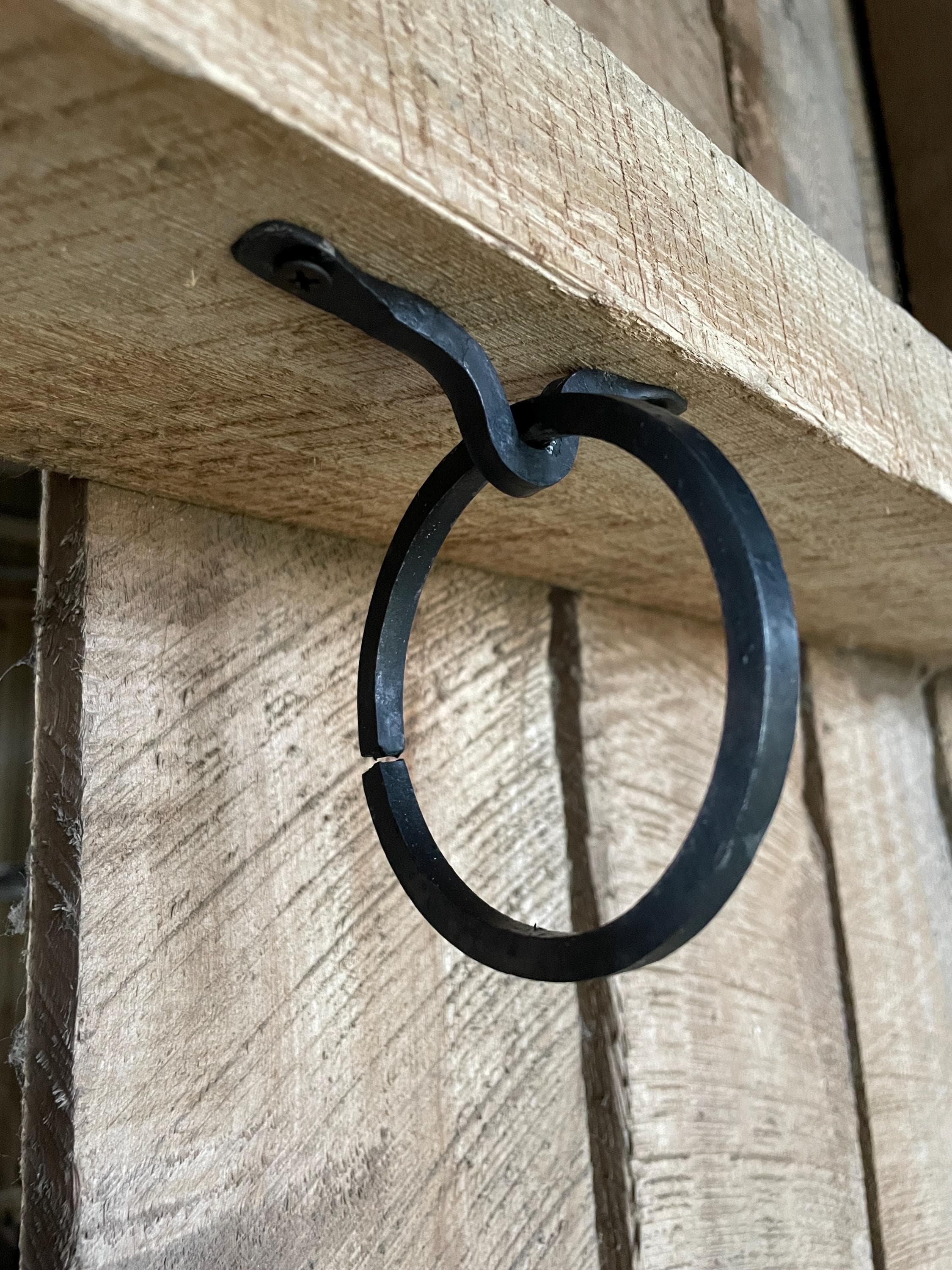 Forged Ceiling Loop Ring Mounts - Etsy