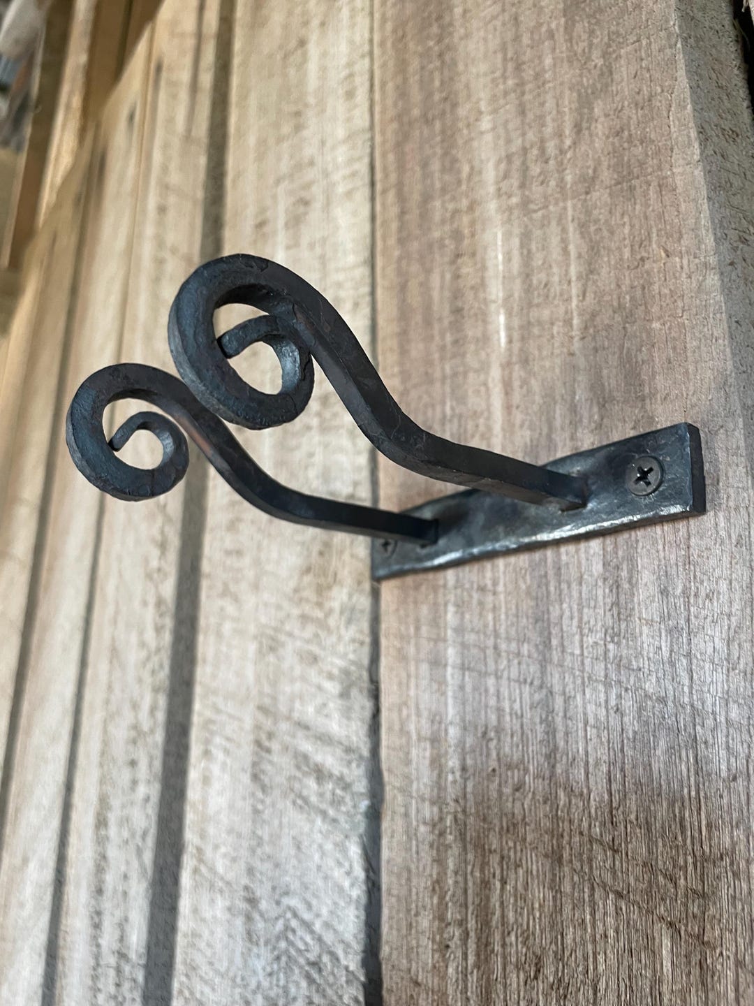 Forged Scroll Garden Tool, Broom Rack - Etsy Canada