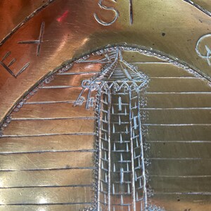 French Basque Arts and Crafts Brass Tray by Mugaritz About 1910 - Etsy