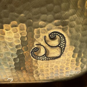 French Basque Arts and Crafts Brass Tray by Mugaritz About 1910 - Etsy