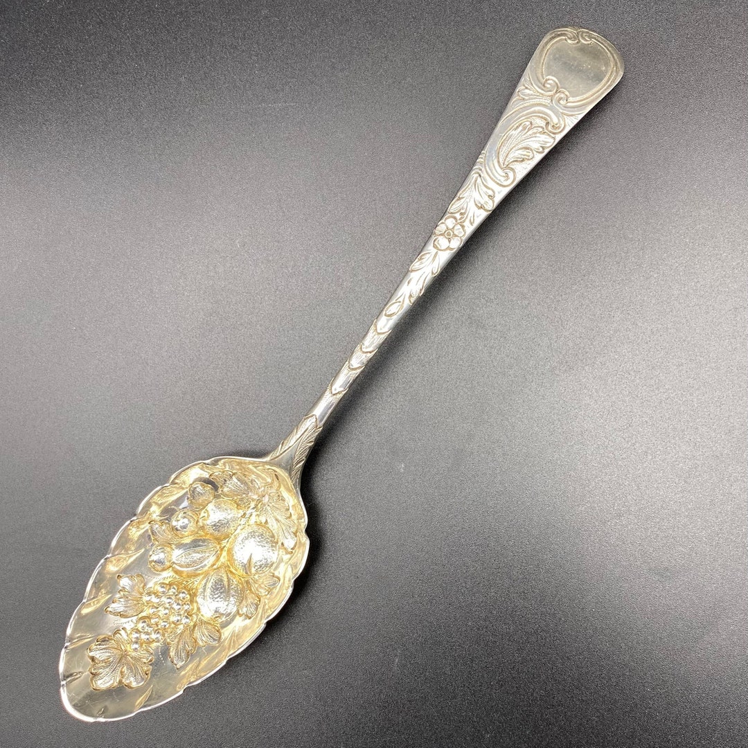 Unusual Georgian Berry Spoon by George Gray, London 1793 - Etsy