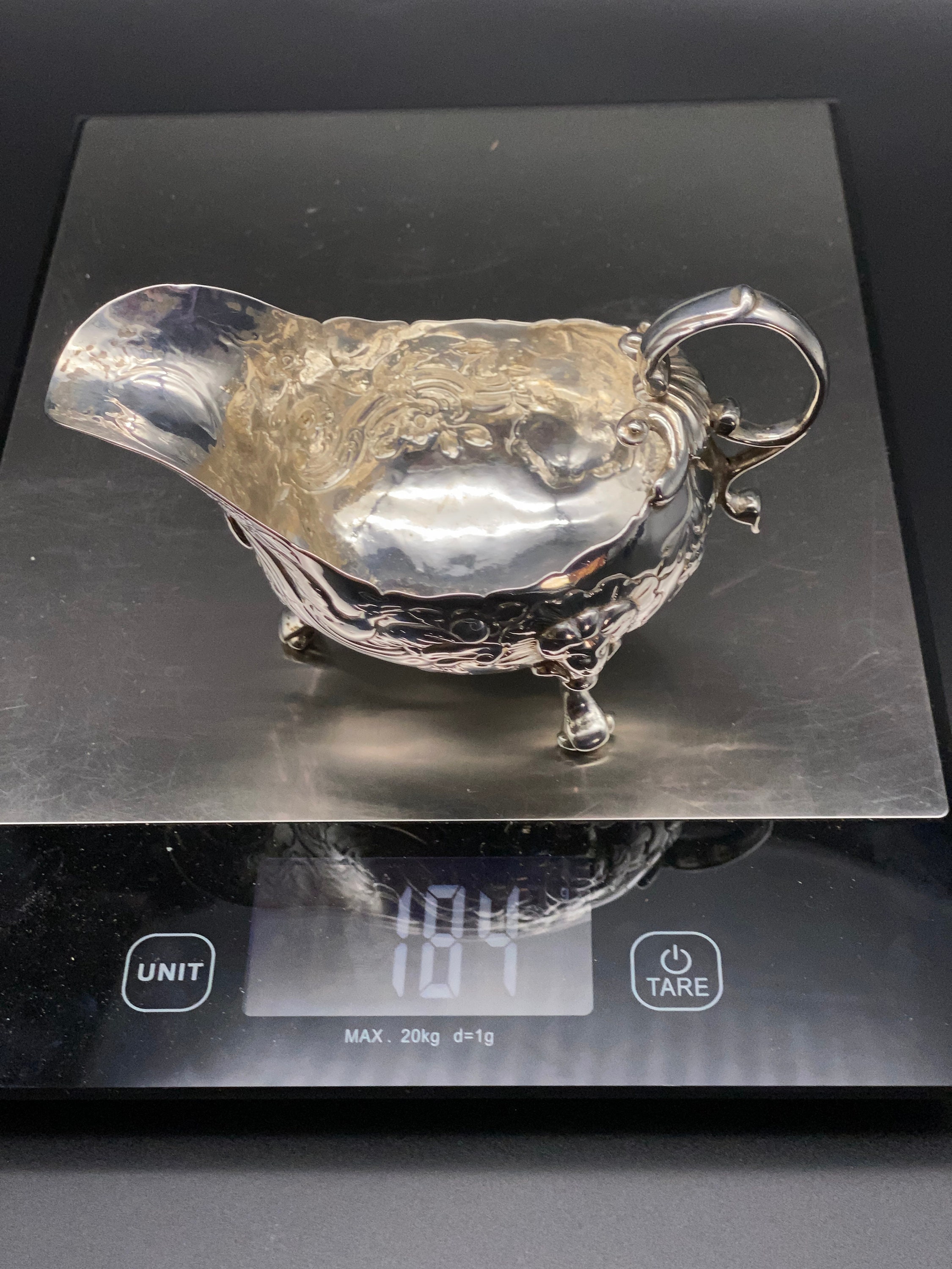 1760 Dublin Irish Silver Rococo Jug, Probably by Robert Calderwood - Etsy