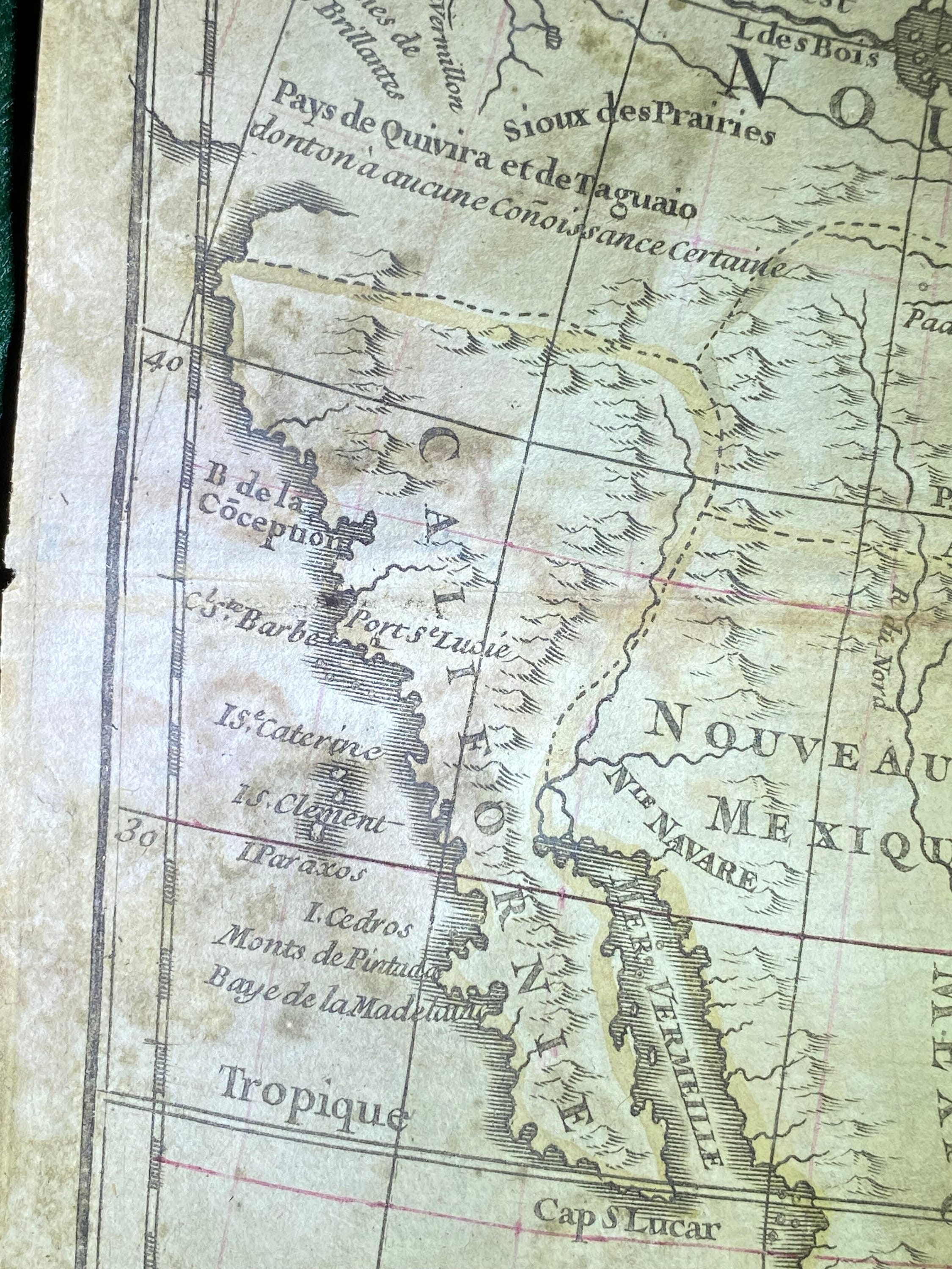 Original Le Rouge Map of French Colonies in North America 1748 - Etsy