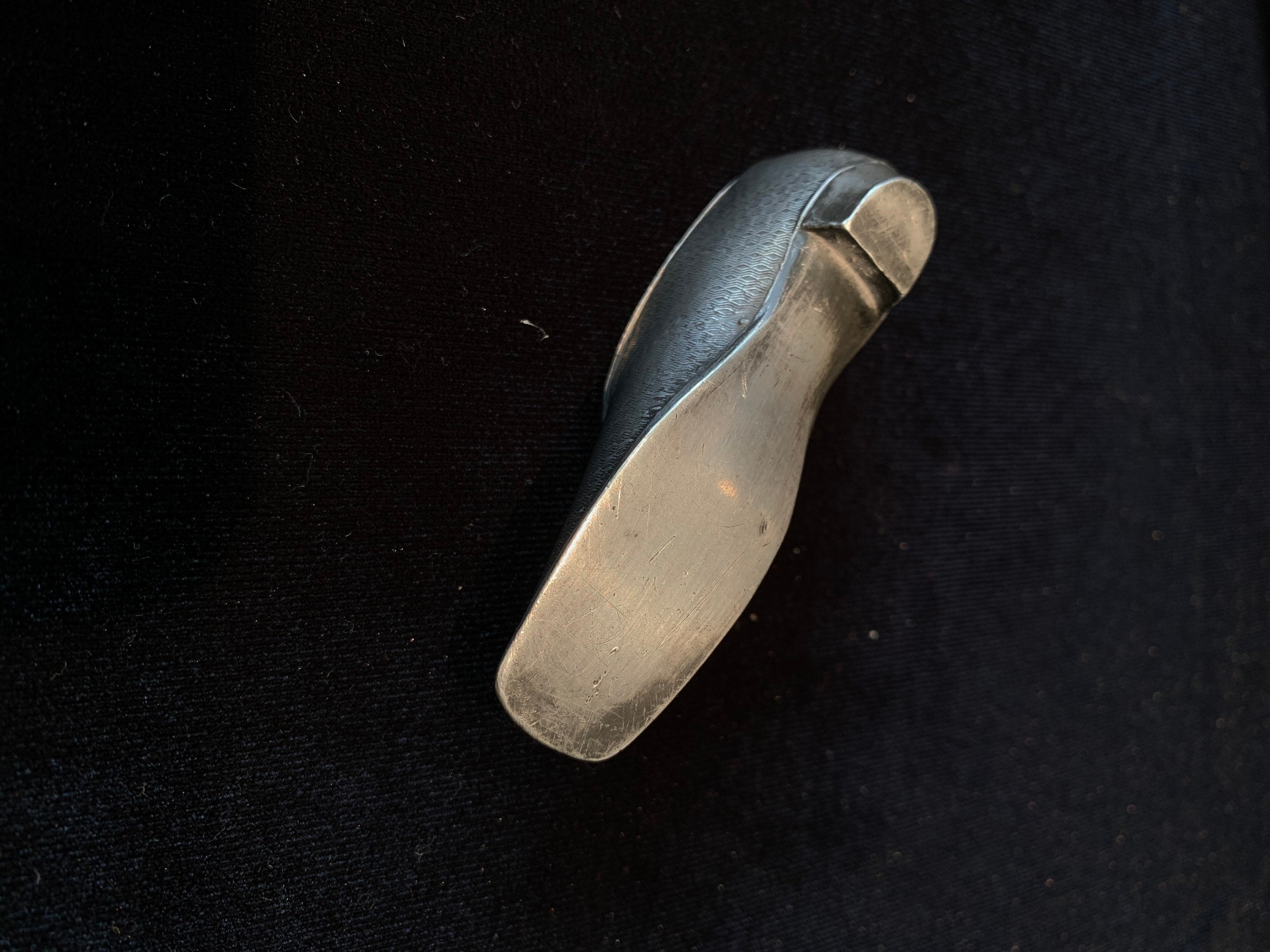 Victorian Pewter Shoe Snuff Box - Etsy