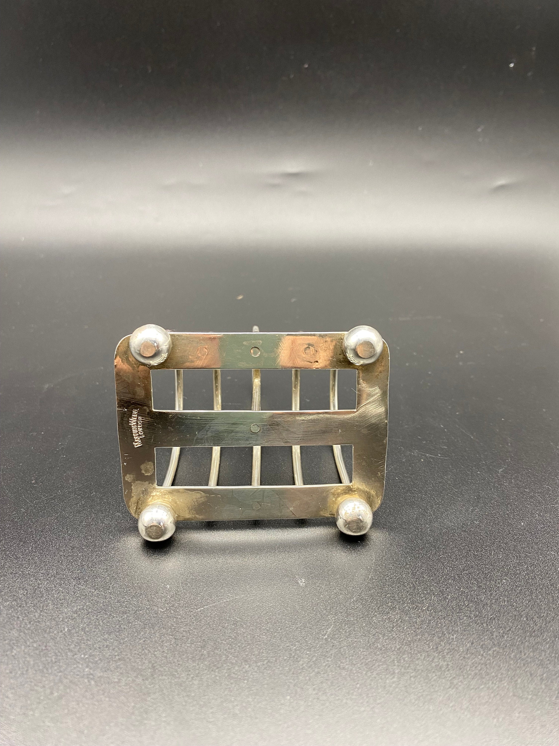 Mappin and Webb Sterling Silver Horseshoe Toast Rack 1898 - Etsy