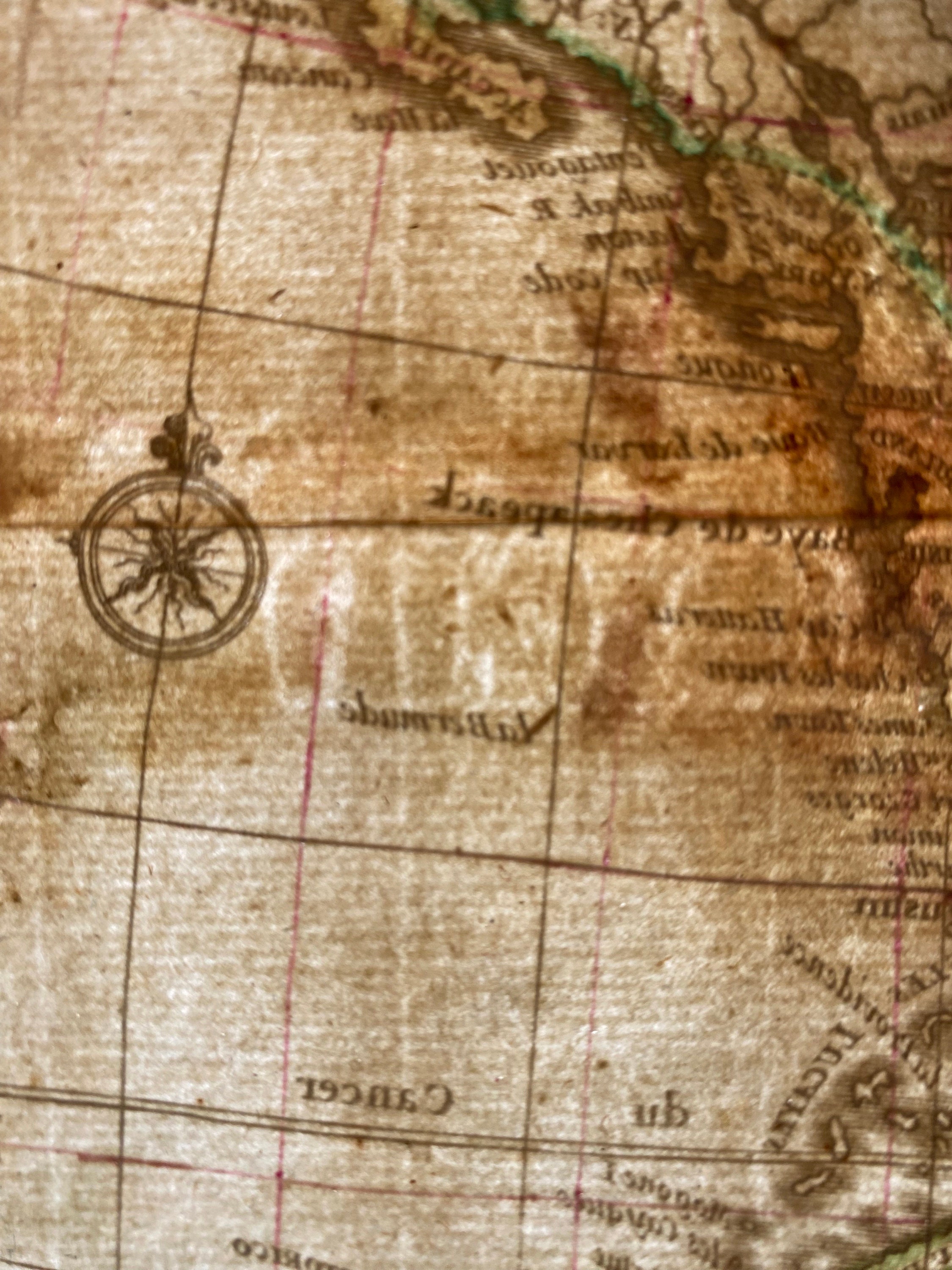 Original Le Rouge Map of French Colonies in North America 1748 - Etsy