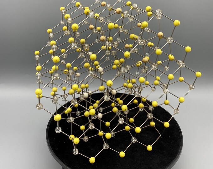 Beever Molecular Crystal Lattice Model - Possibly Diamond C1980 - Etsy