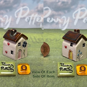 Flower Houses. Miniature Ceramic Cottage Designs. Handmade by Collected ...