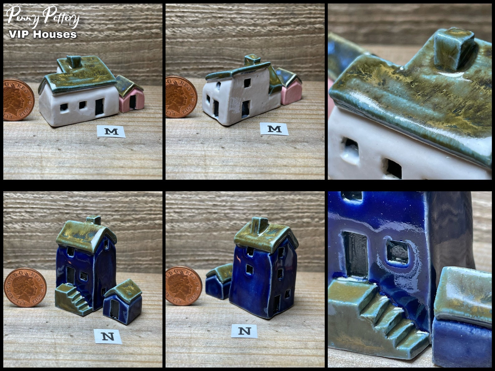 Miniature Ceramic VIP Houses Exclusive Limited Edition - Etsy