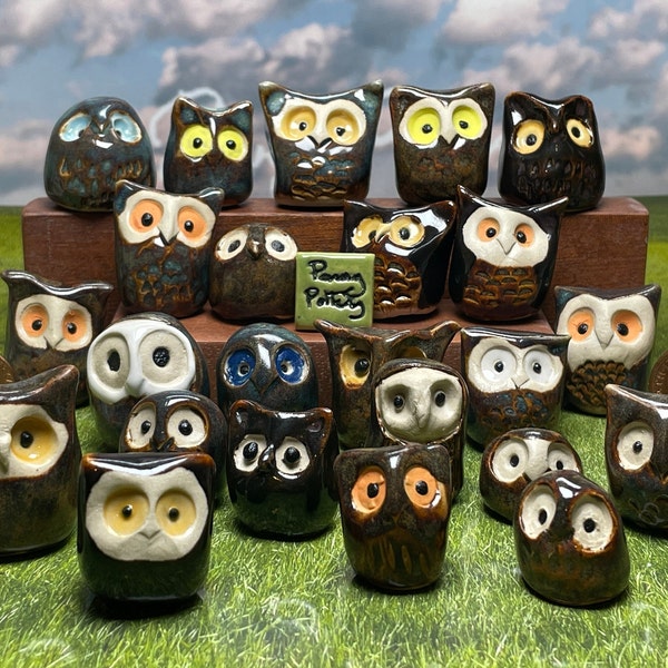 Ceramic Owl - Etsy