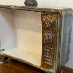 Pottery Shrine or Altar. Television Shaped. Handmade & Unique Handmade ...