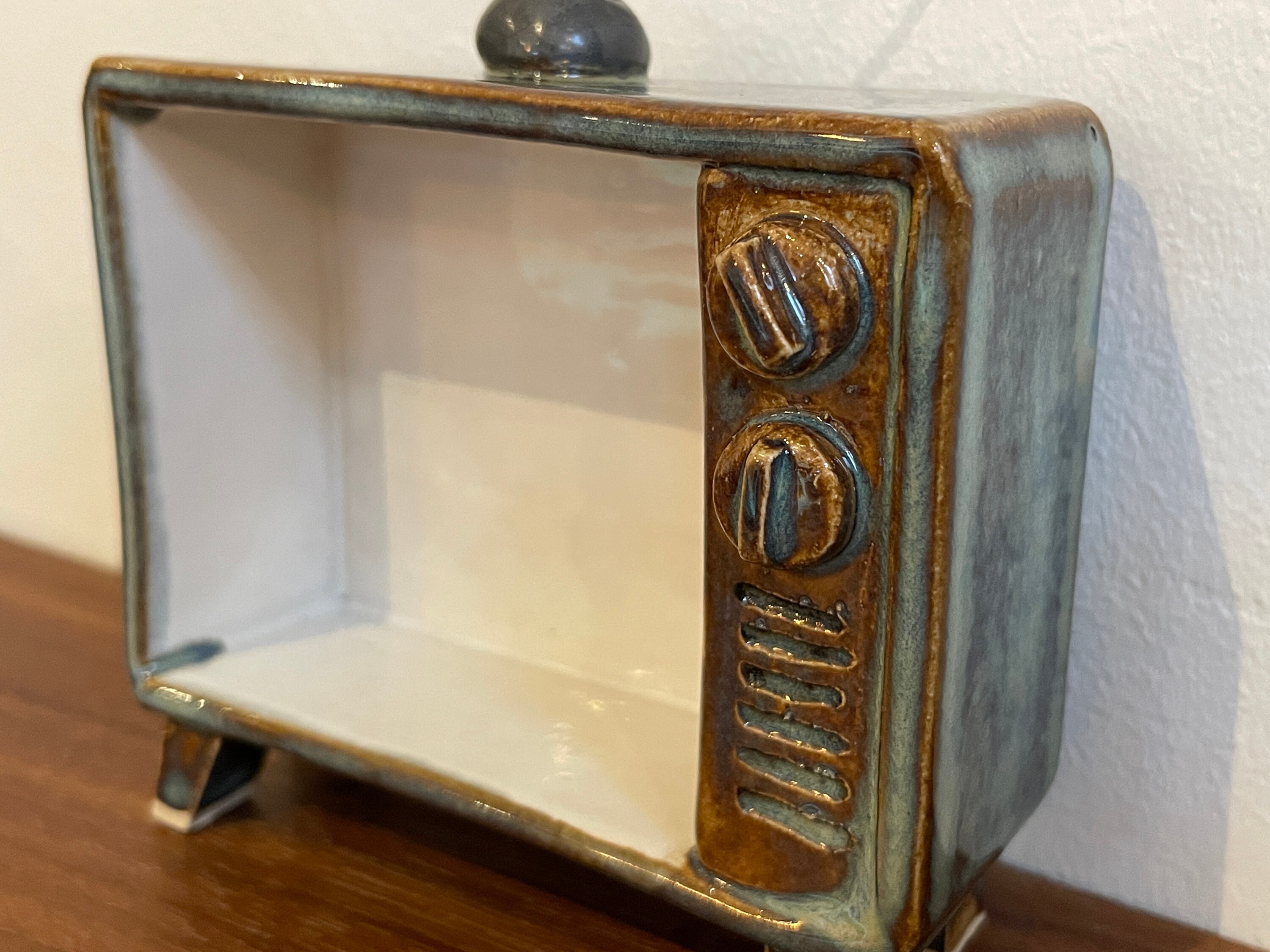Pottery Shrine or Altar. Television Shaped. Handmade & Unique Handmade ...