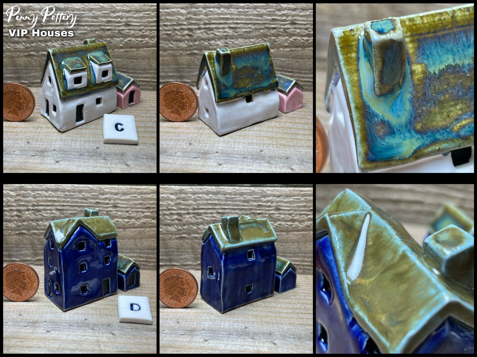 Miniature Ceramic VIP Houses Exclusive Limited Edition - Etsy