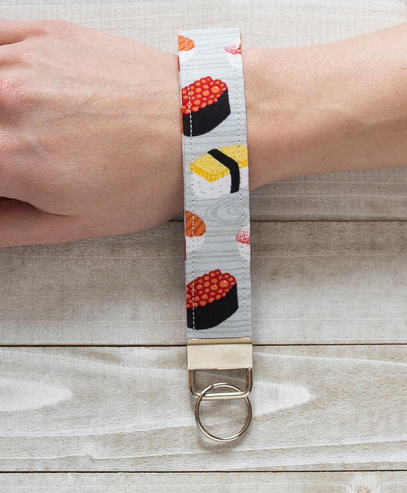 Sushi Keychain Sushi Key Fob Sushi Lover Gift Keychain | Etsy