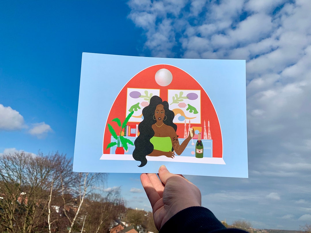 Funky Window Print - Etsy