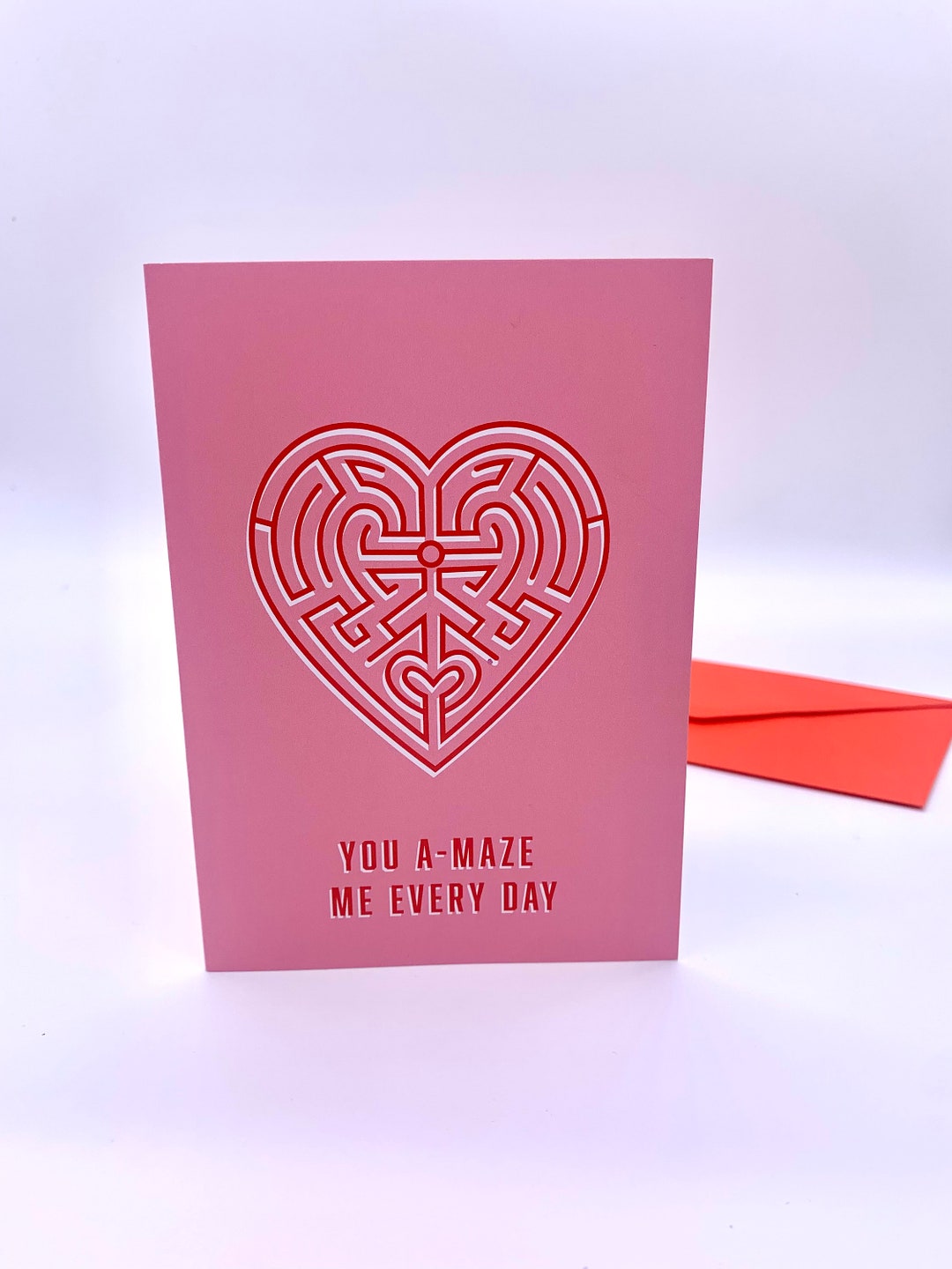 A-maze Me Card - Etsy