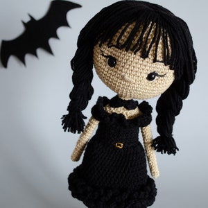 Wednesday Addams Party Dress Body Pattern PDF TUTORIAL ENGLISH - Etsy