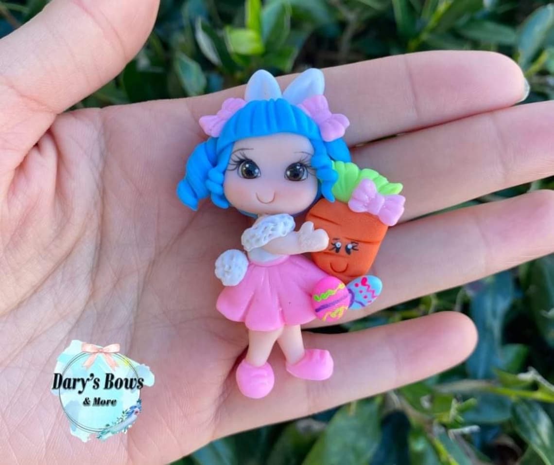 Clays for Bows, Shaker for Bows, Clay Center, Bow Embellishment, Spring ...