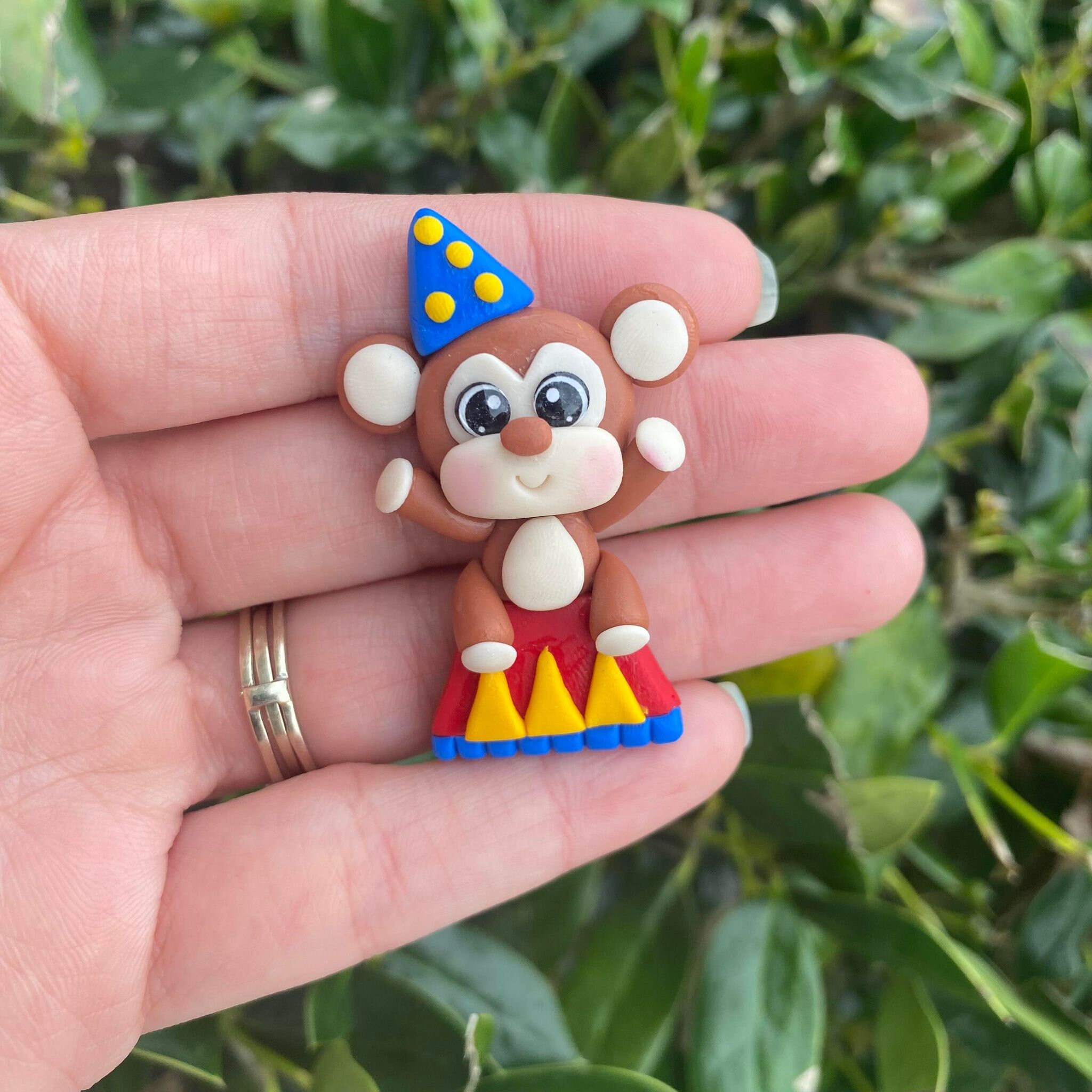 Circus Clay, Monkey Clay, Clown Clay, Clay for Bows, Clay for Hairbows ...