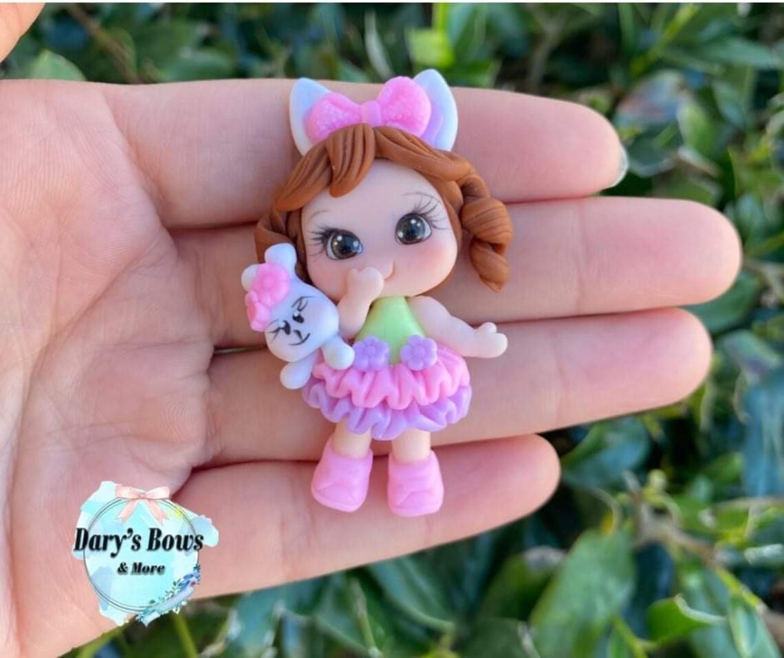 Clays for Bows, Shaker for Bows, Clay Center, Bow Embellishment, Spring ...
