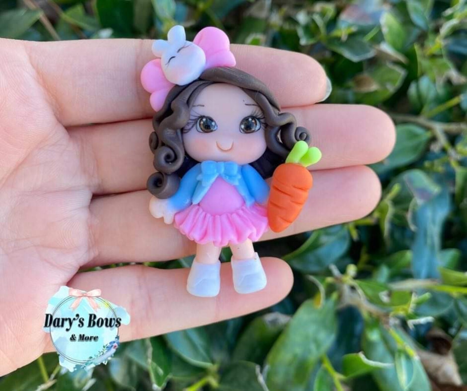 Clays for Bows, Shaker for Bows, Clay Center, Bow Embellishment, Spring ...