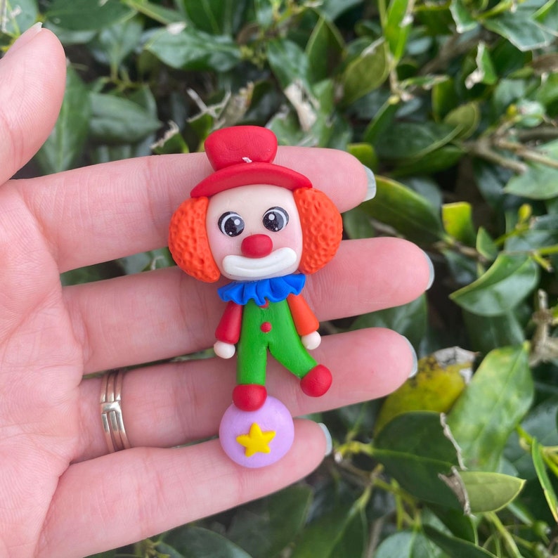 Circus Clay, Monkey Clay, Clown Clay, Clay for Bows, Clay for Hairbows ...