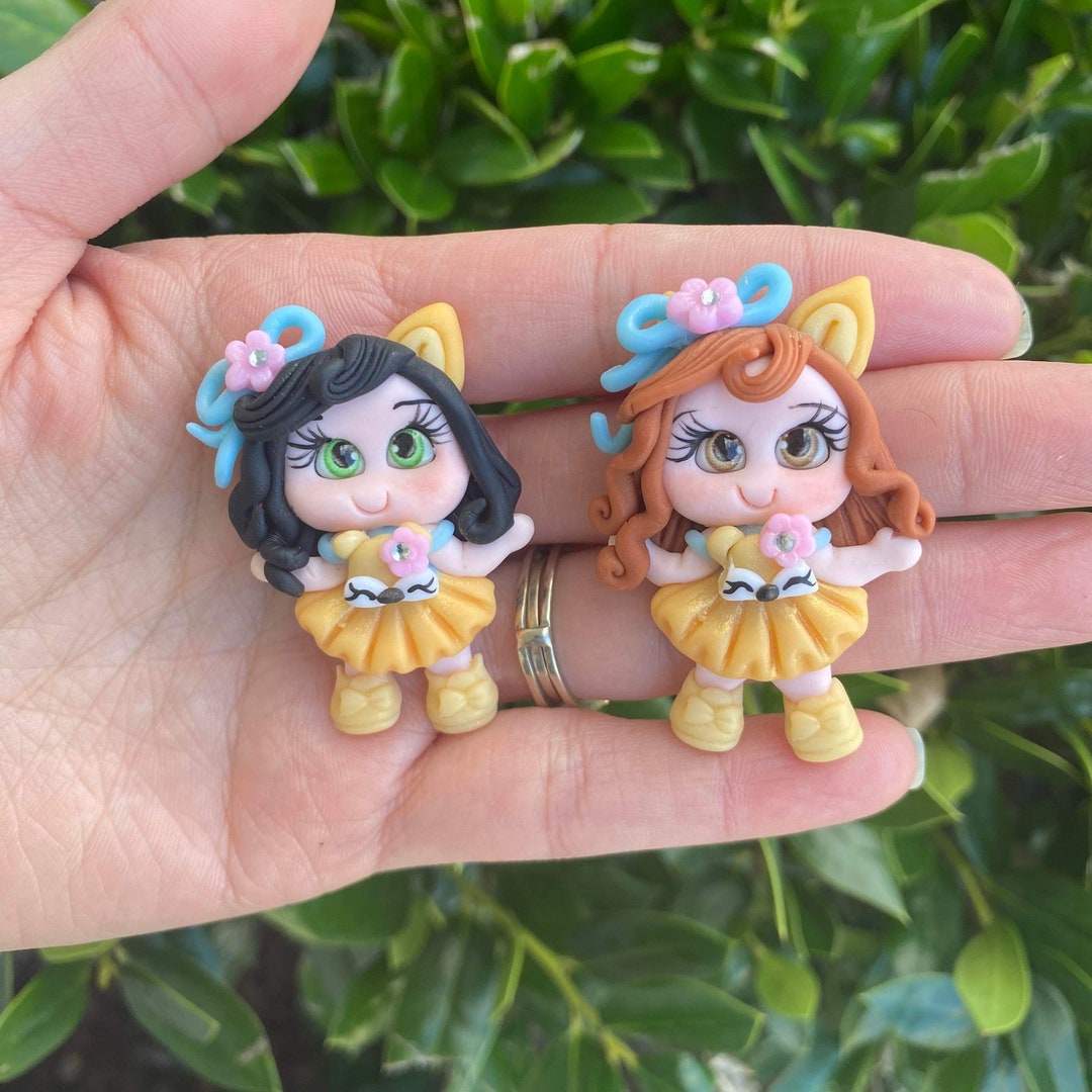 Clays for Bows, Shaker for Bows, Clay Center, Bow Embellishment, Animal ...