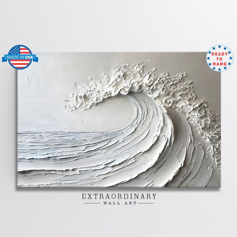 Ocean Waves Wall Art - Etsy