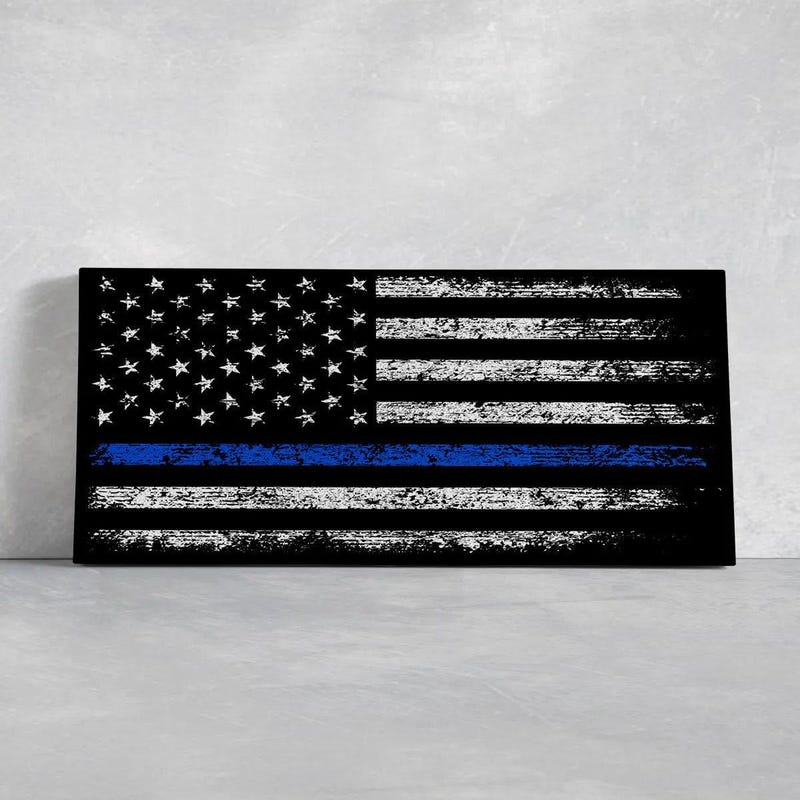 Thin Blue Line Decor - Etsy