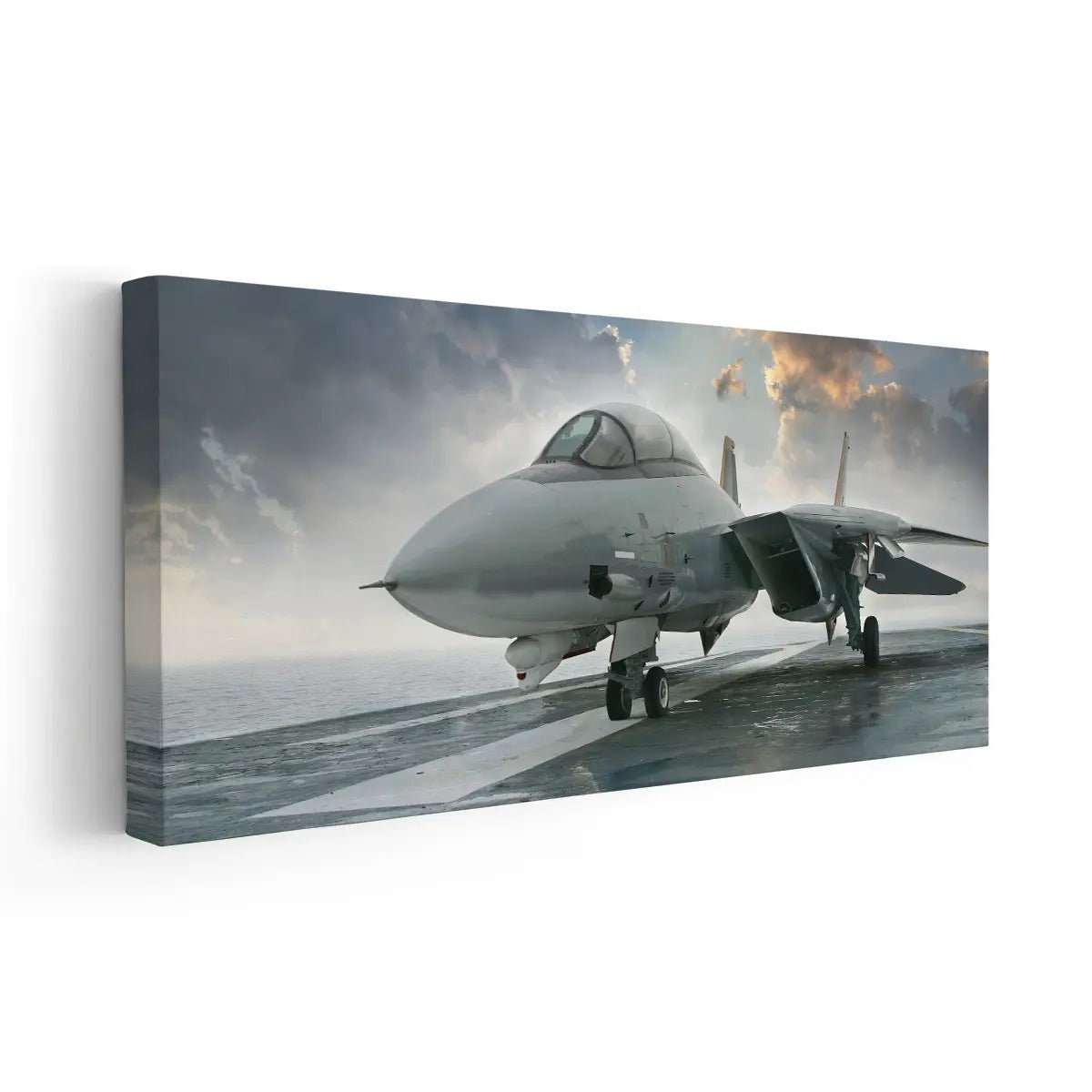 F-14 Tomcat Fighter Jet Canvas Wall Art Military Aviation - Etsy