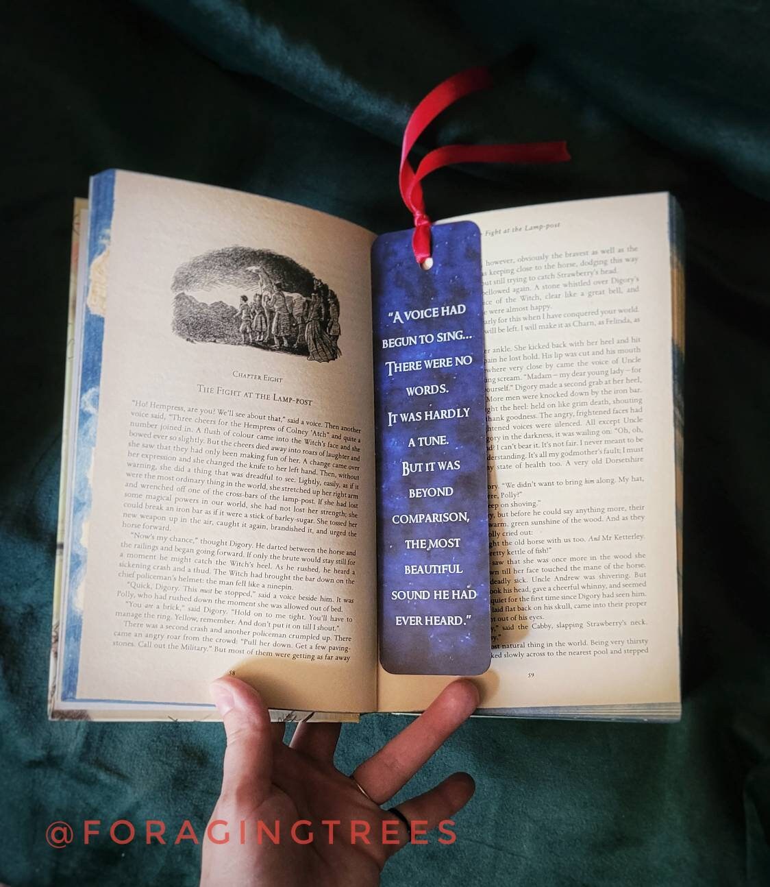 The Chronicles of Narnia Bookmark, Narnia Bookmark, Aslan's Creation ...
