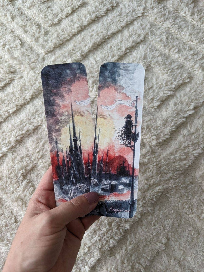 Luthadel Skyline Bookmark Set: Mistborn Cosmere Art (digital Download ...
