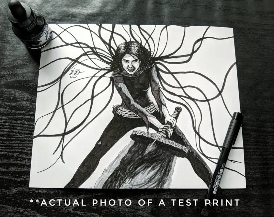 Vin, the Survivor's Heir - Mistborn Art Print for Brandon Sanderson ...