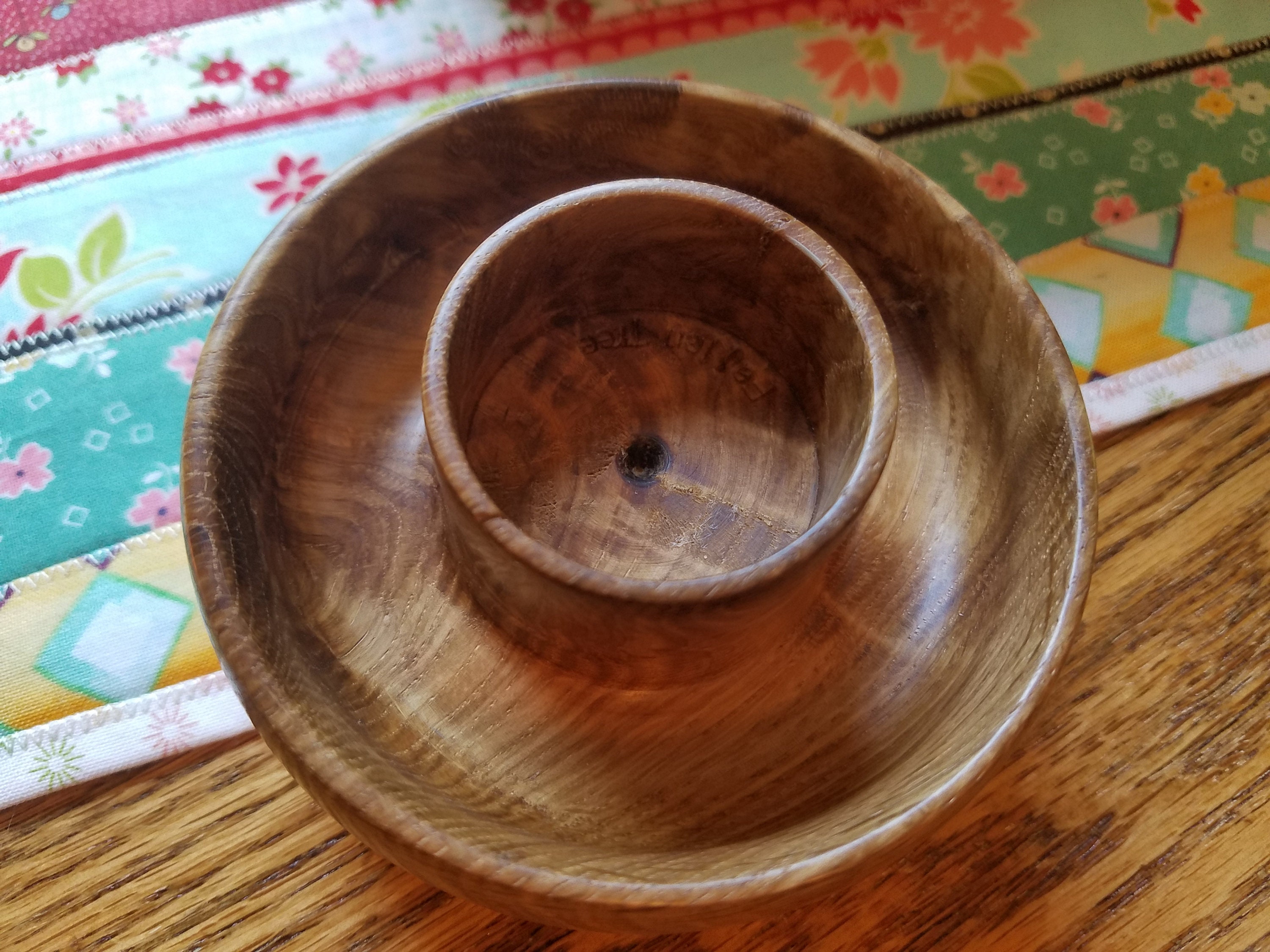 Fallen Tree Potpourri or Jewelry Bowl With Tea Light Inset - Etsy