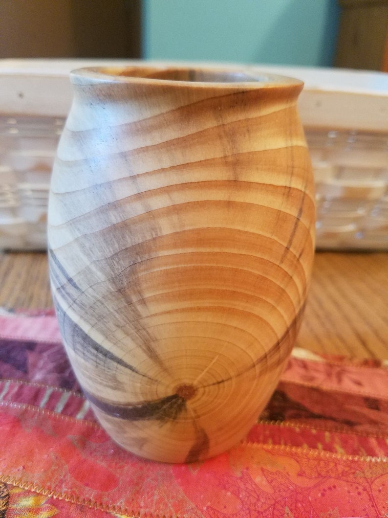 Fallen Tree Spalted Pine Silk Flower Vase - Etsy