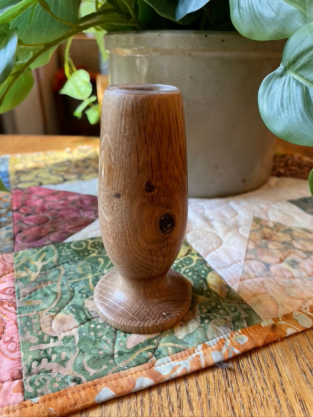 Fallen Tree Burr Oak Bud Vase With an Insert - Etsy