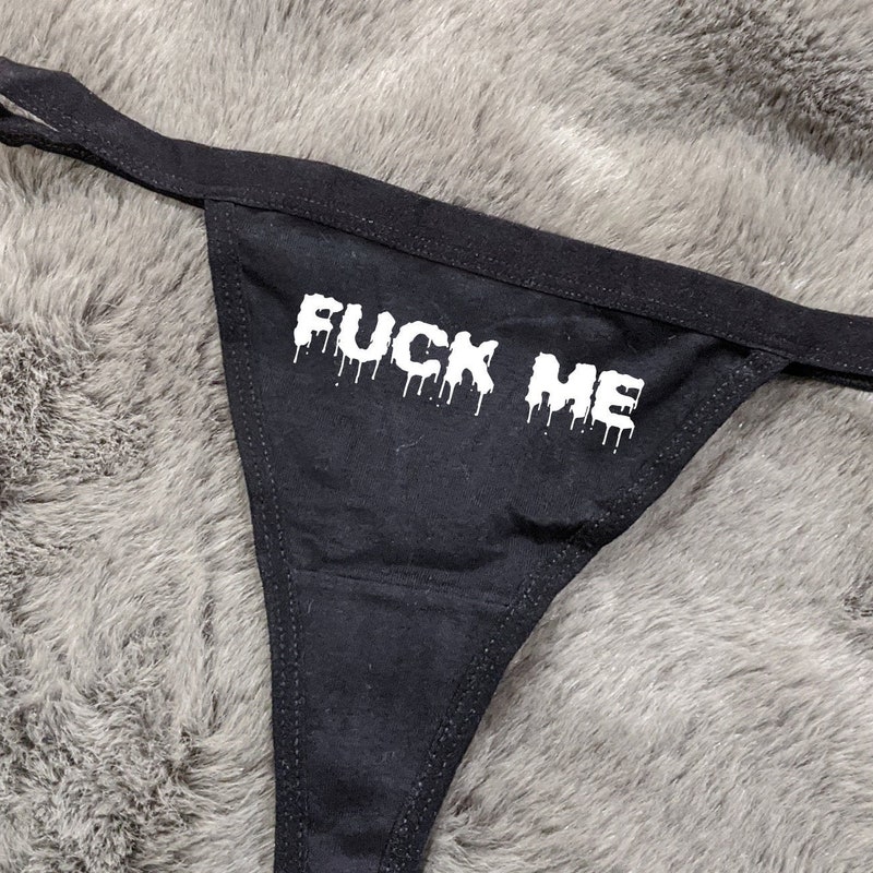 Fuck Me Panties Etsy